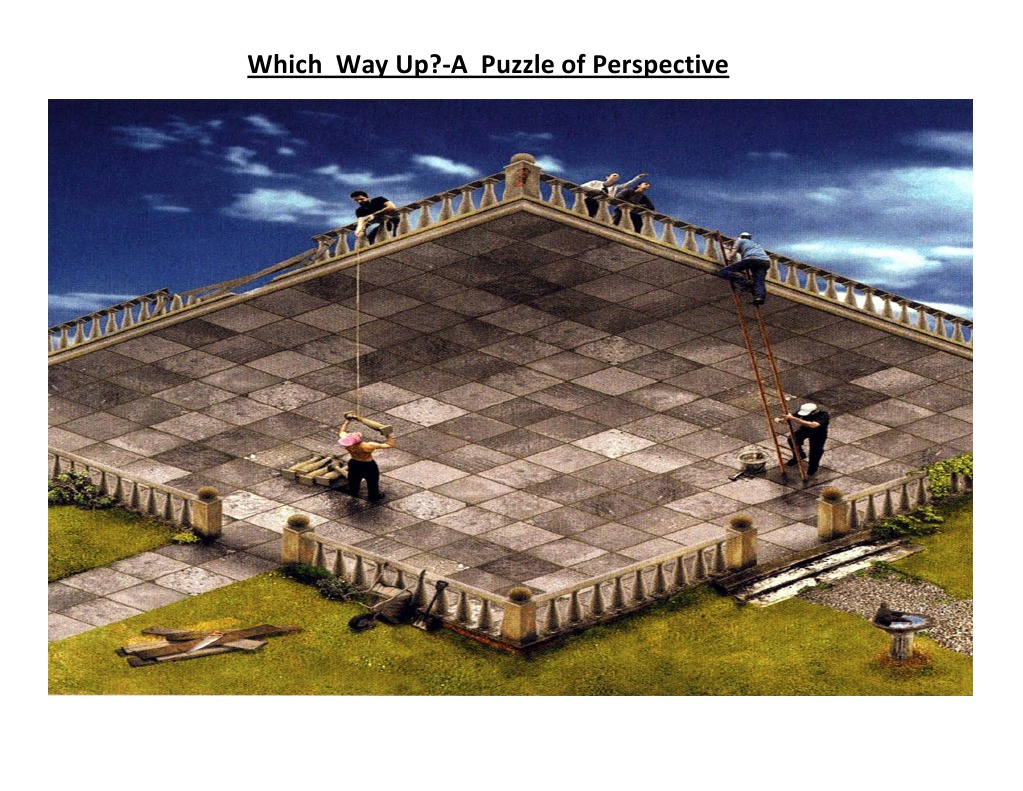 Which Way Up?-A Puzzle of Perspective | PDF
