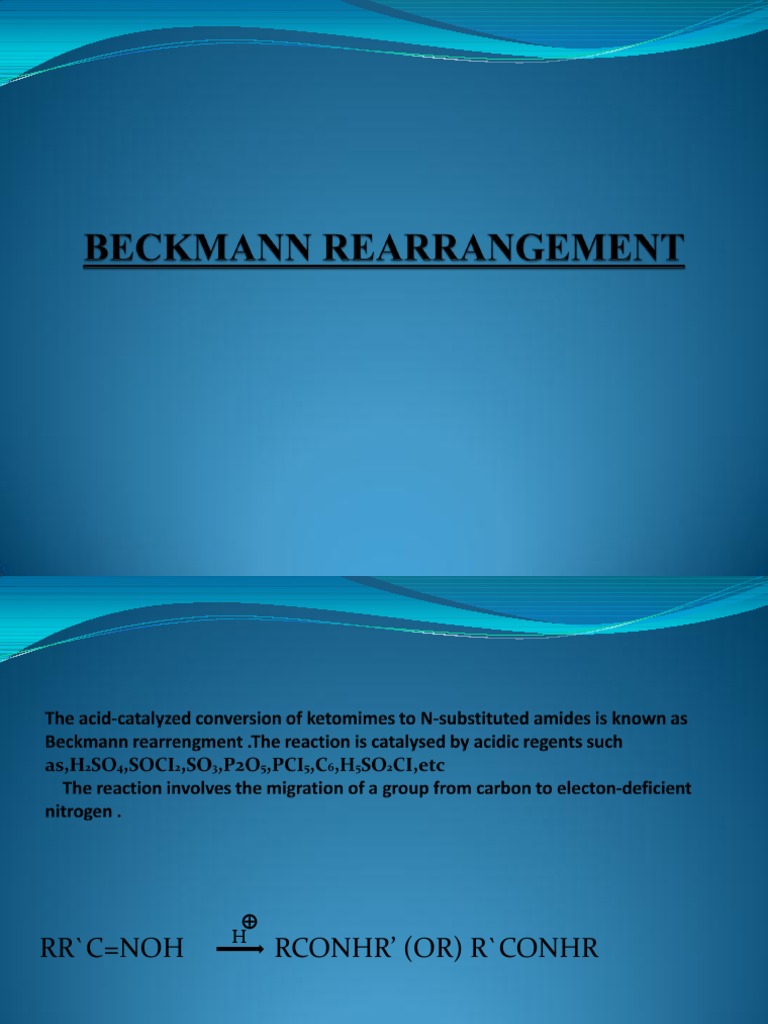 Antigroup Migration in Oxime Isomerization | PDF