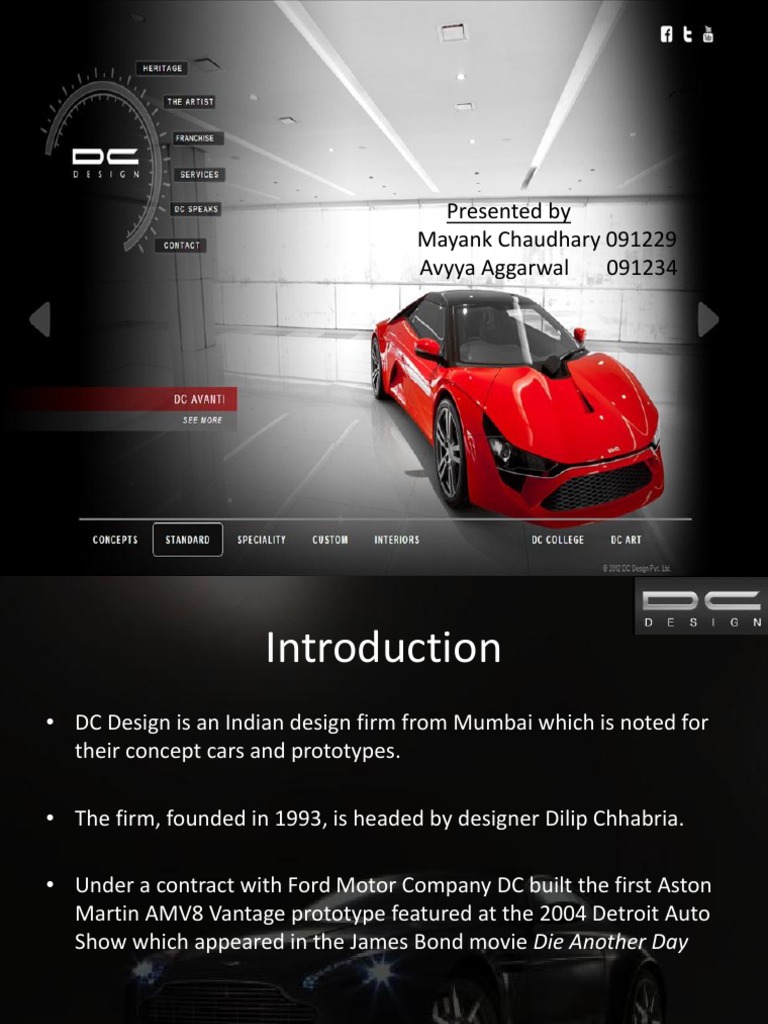 DC Design | PDF | Car | Automobiles