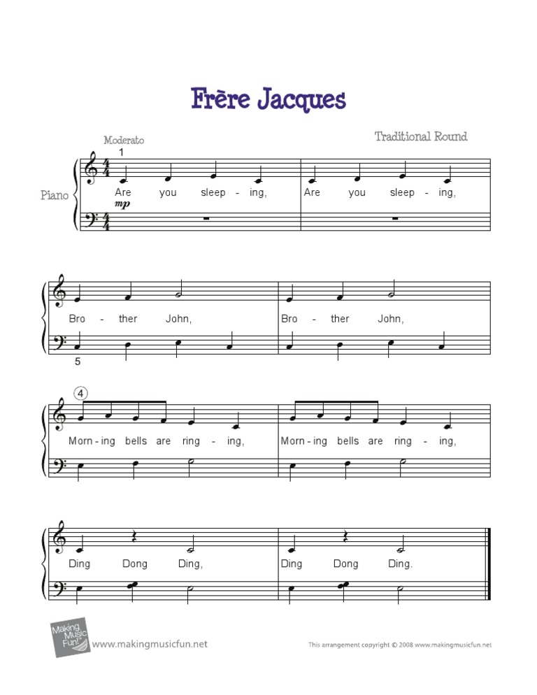 Frere Jacques | PDF