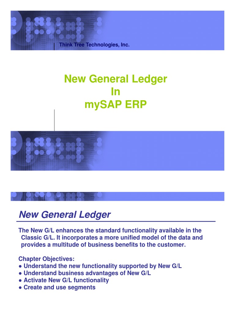 SAP - New GL - Dilip Sadh | PDF | Business | Economies