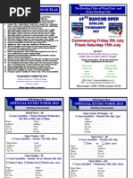 Contoh Proposal Golf Tournament | PDF | Summer Sports | Sports