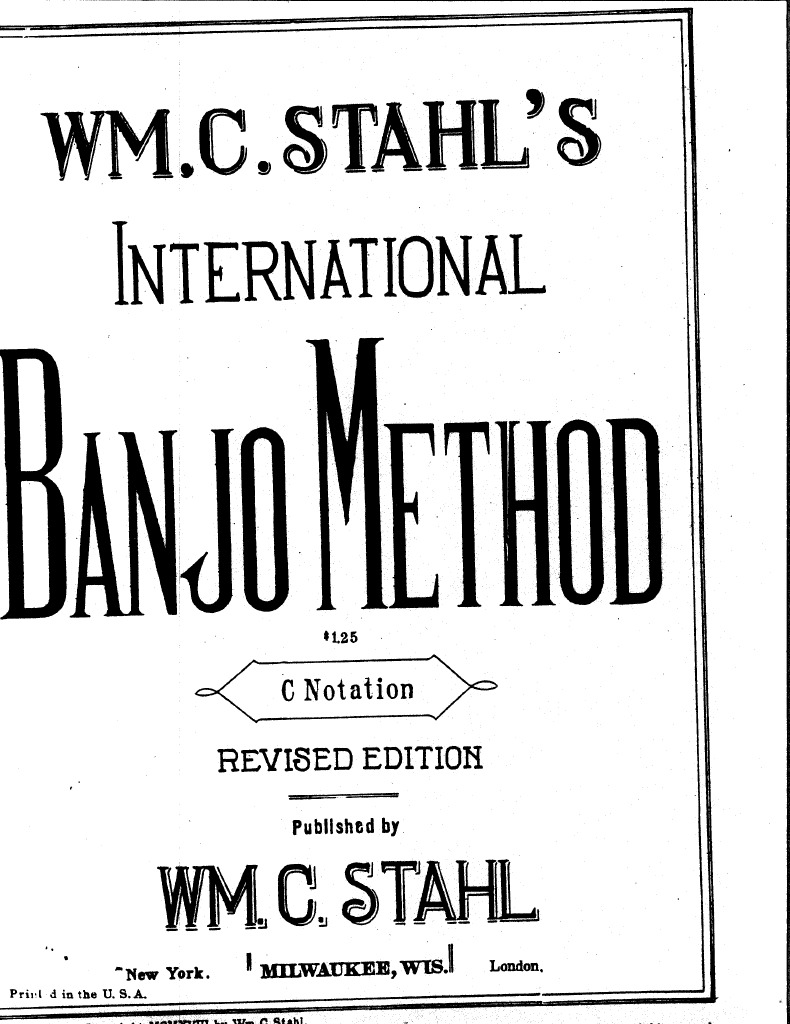 Banjo Method | PDF