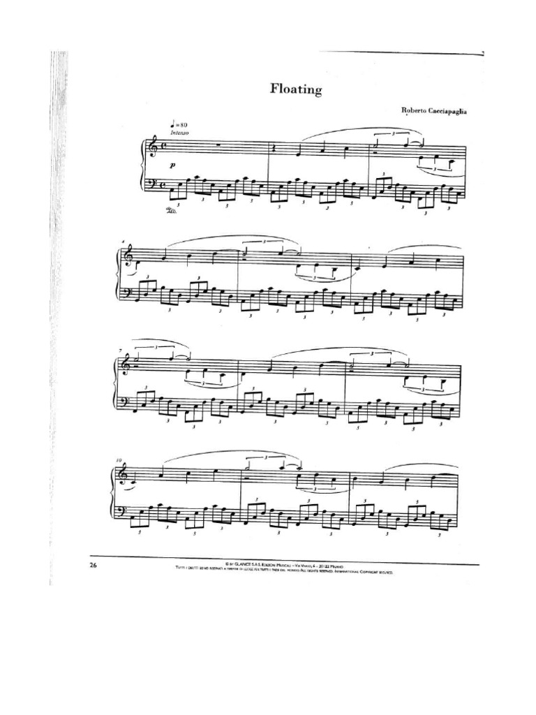 Floating Sheet Music | PDF