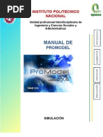 Que Es Promodel | PDF | Software | Simulación