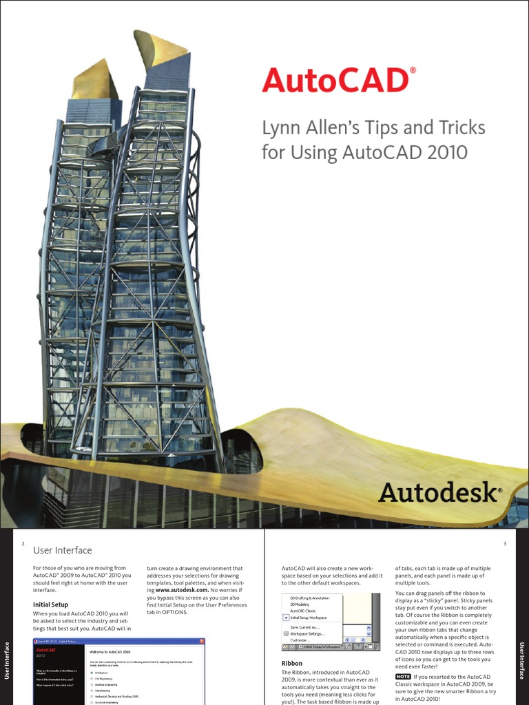 Lynn Allen AutoCAD 2010 Tips &tricks AUGI | PDF