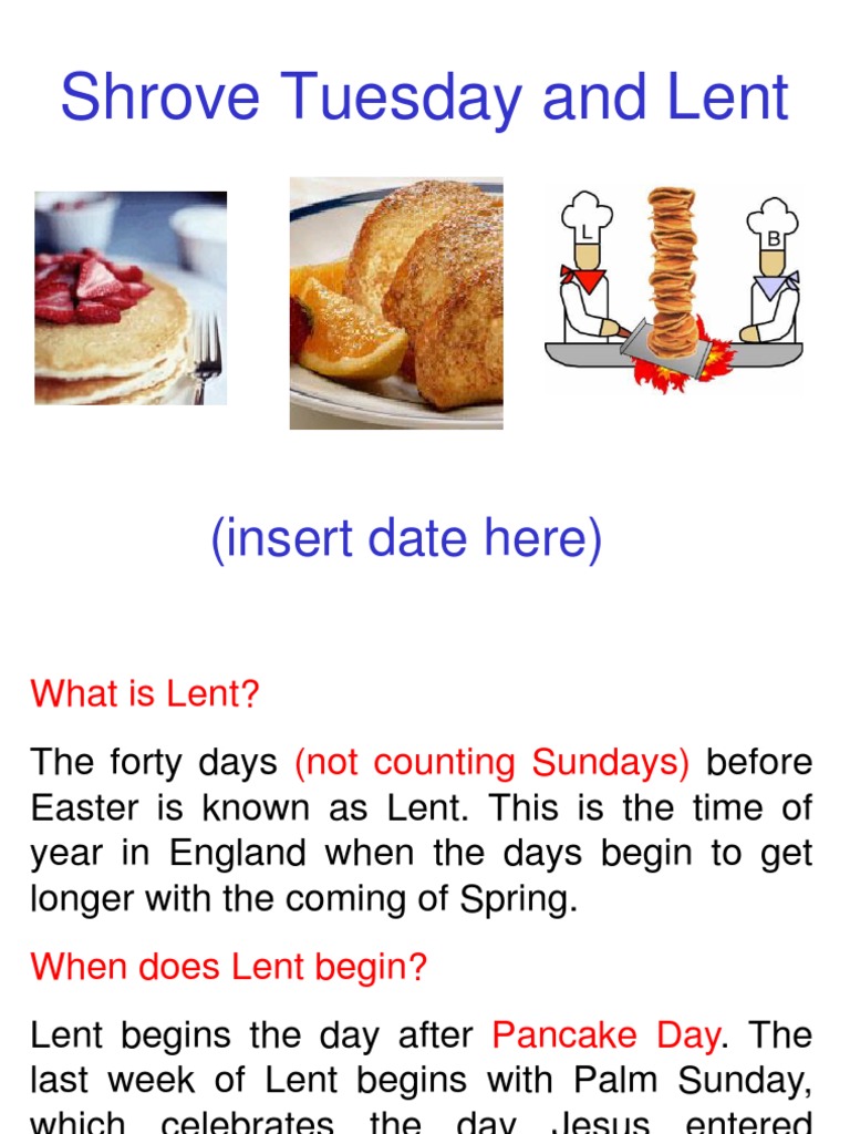 Understanding Lent and Shrove Tuesday | PDF | Religion & Spirituality