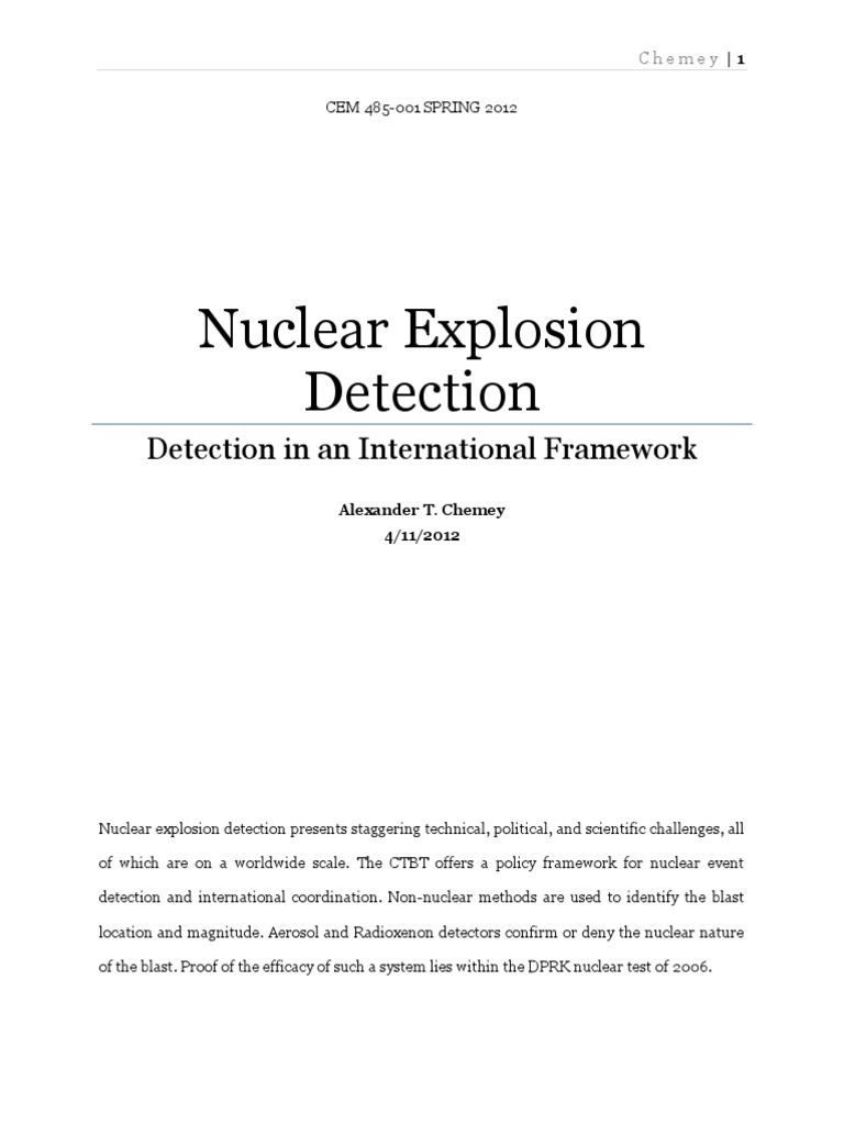 Final Paper-Radiation Detection | PDF | Gamma Ray | Radioactive Decay