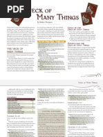 D&D 5E Weather Effects and Tables | PDF | Weather | Sky