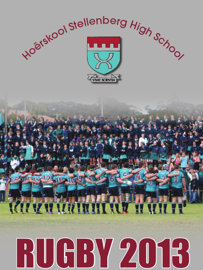Hoerskool Stellenberg High School - Rugby 2013 Ebook | PDF | Career ...