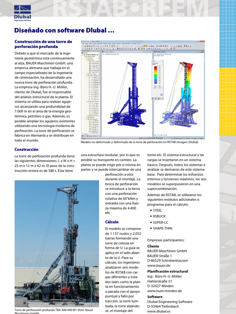 Rstab Hum Bohranlage Es | PDF