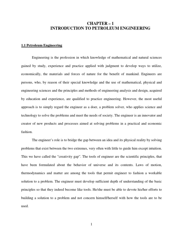 Introduction To Petroleum Engineering | PDF | Sedimentary Rock | Rock ...