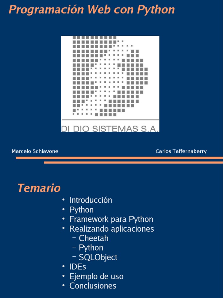 Programacion Web Con Python | PDF | Modelo – Vista – Controlador ...