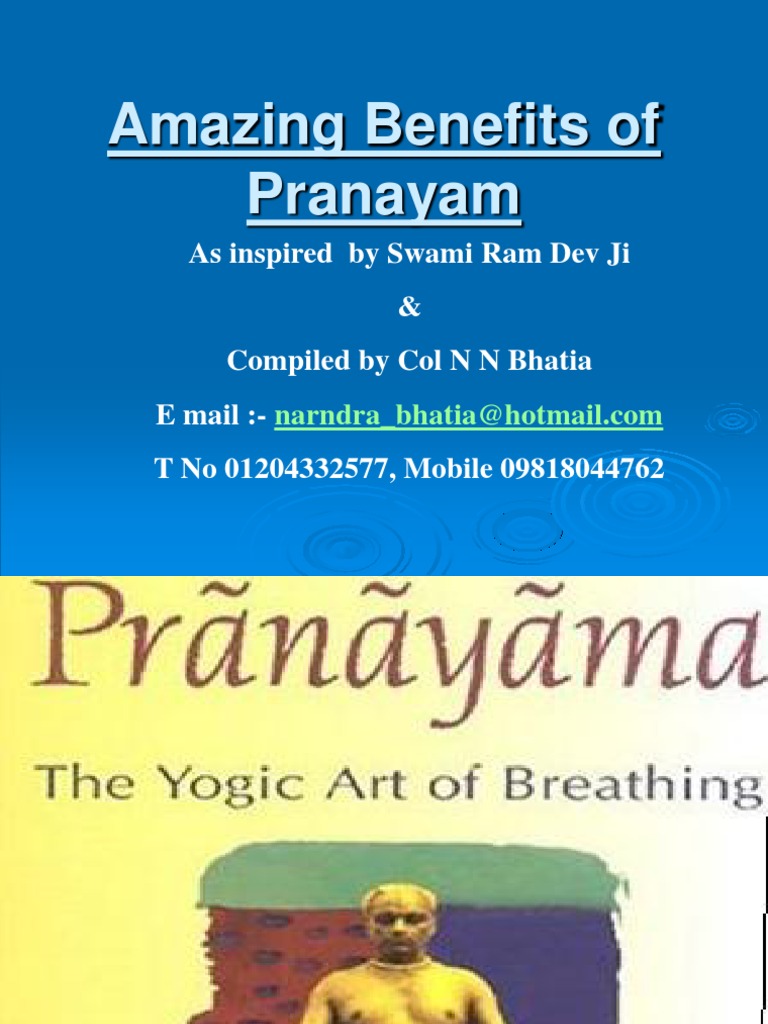Pranayam | PDF | Breathing | Cortisol