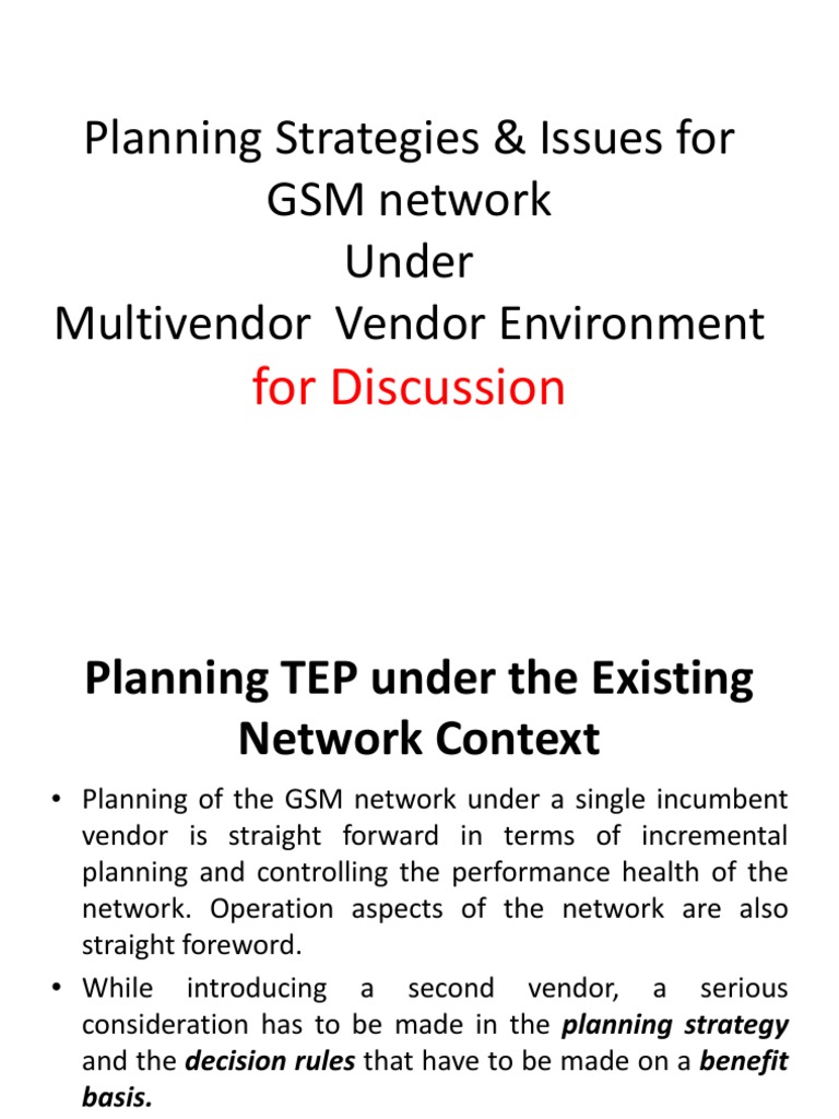 Multi Vendor Issues | PDF | Interoperability | Internet Of Things