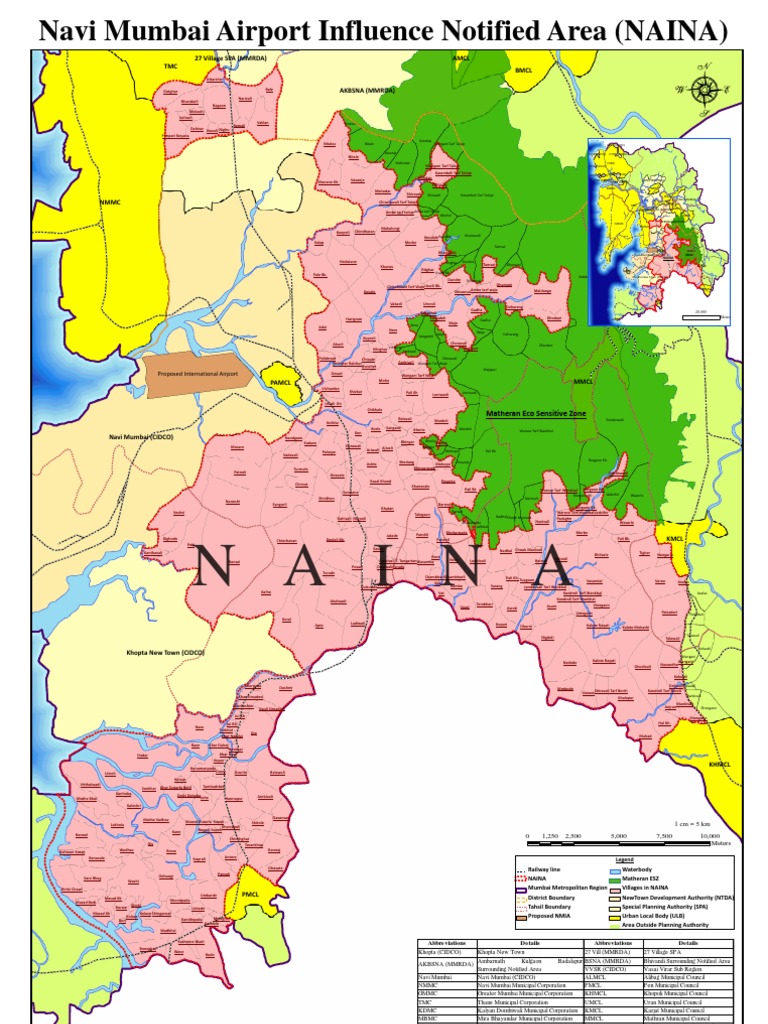 NAINA Extent Map | Download Free PDF | Economy Of India | Government Of ...