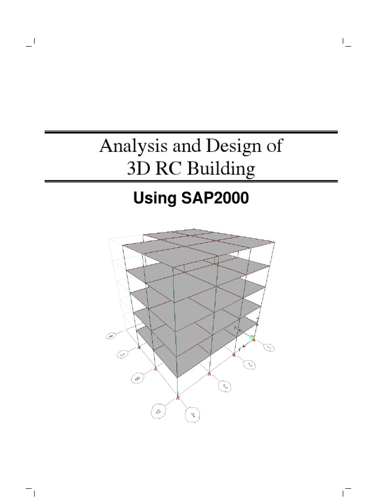 SAP2000-Example 3D RC Building | PDF | Beam (Structure) | Parameter ...