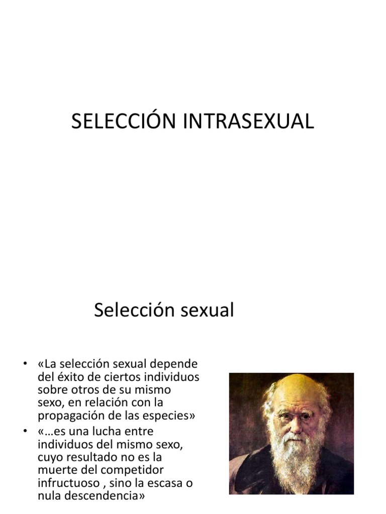 Intra Sex | PDF | Selección sexual | Emociones sexuales