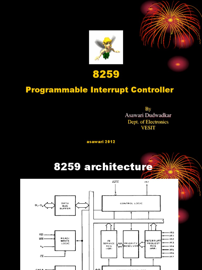 8259 PIC: Intel's Prog. Interrupt Controller | PDF | Computer Architecture | Integrated Circuit