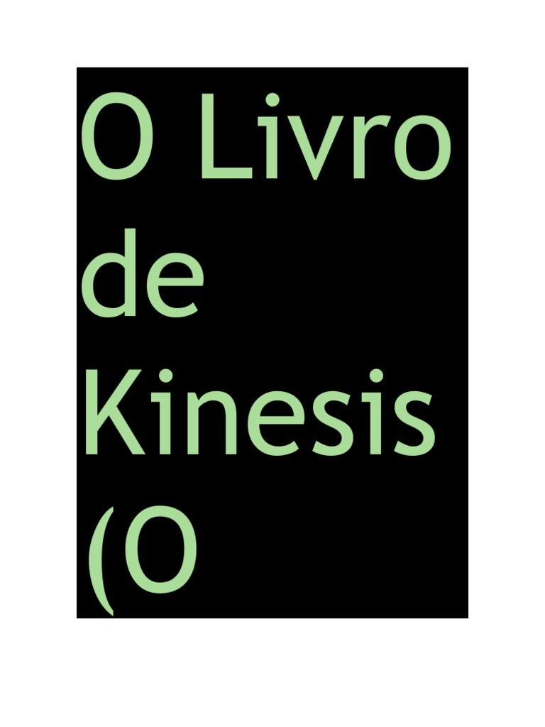 Ultlibro1a O Livro de Kinesis | PDF