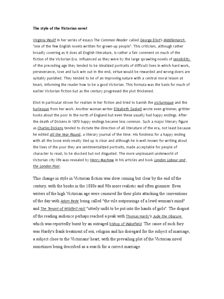 Victorian Era | PDF | Victorian Literature | English Language Literature