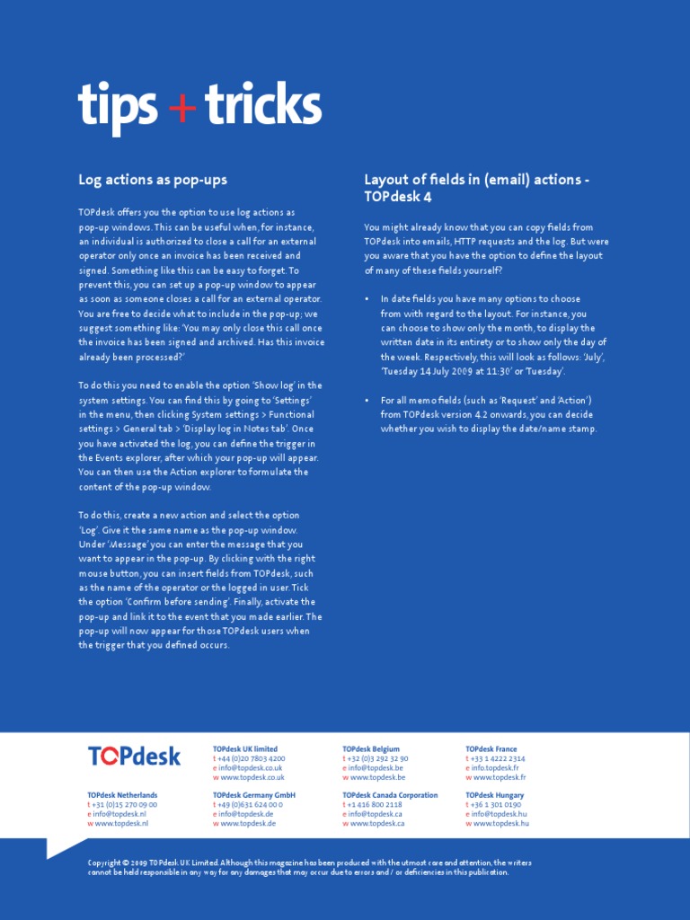 Tips and Tricks | PDF | Human–Computer Interaction | Cyberspace