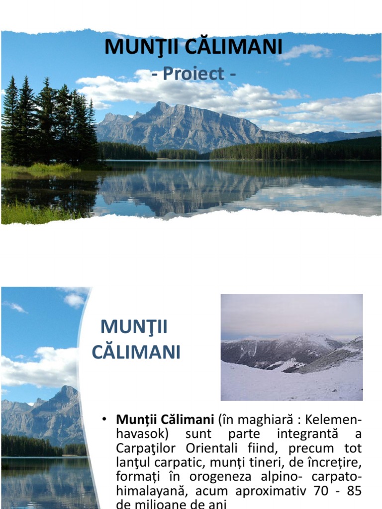 Muntii Calimani | PDF