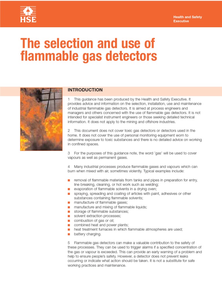 Gas Detector | PDF | Natural Gas | Gases