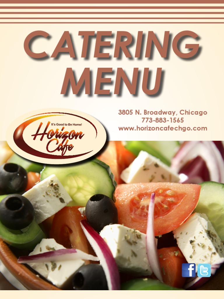 2013 Catering Menu | PDF | Salad | Foods