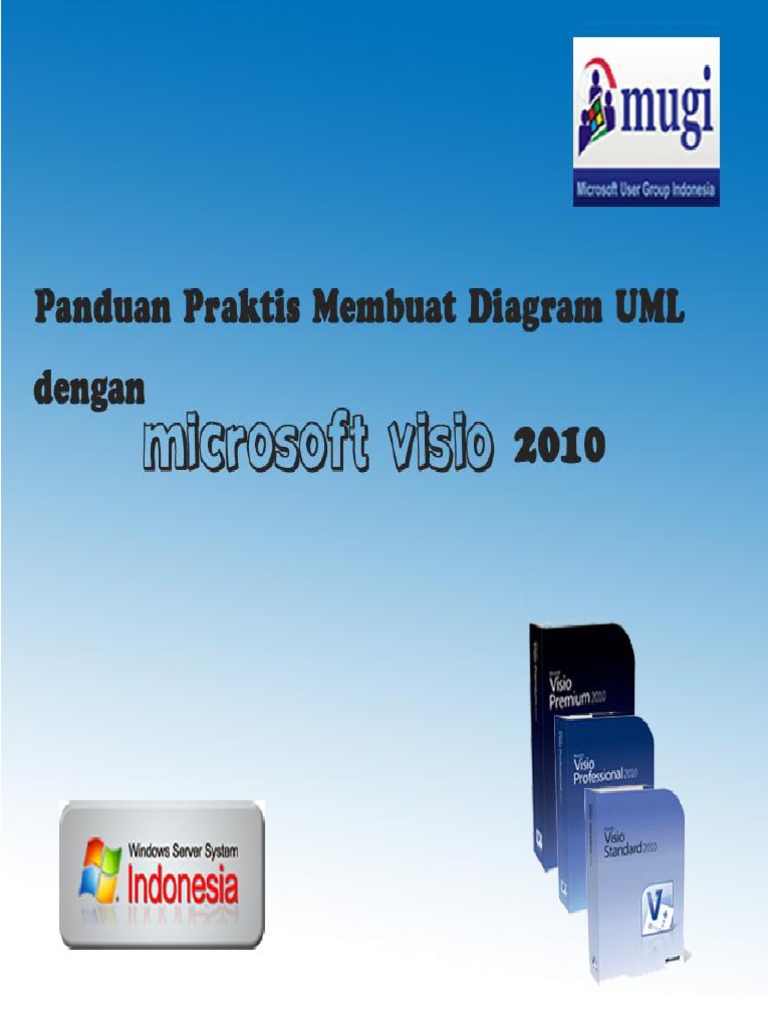 Panduan Praktis Membuat Uml Diagram Dengan Microsoft Visio 2010 | PDF
