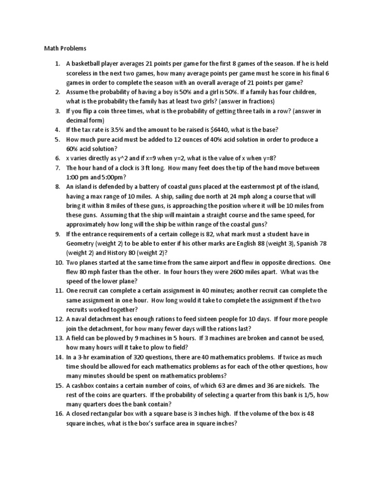 ASTB Study Guide and Drill Sheet | PDF | Nature