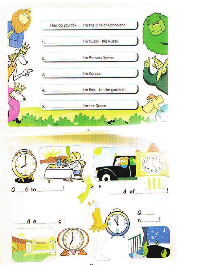 Muzzy CD1 Interactive Book