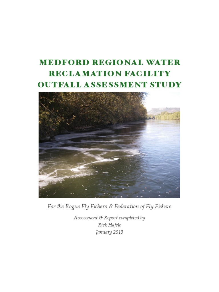 Medford Regional Water Reclamation Facility Outfall Assessment Study ...