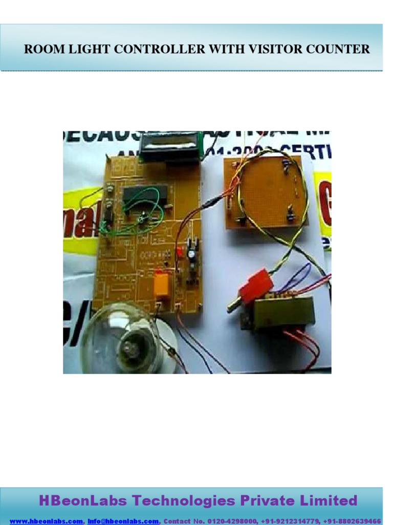 Room Light Controller with Visitor Counter | PDF | Technology & Engineering