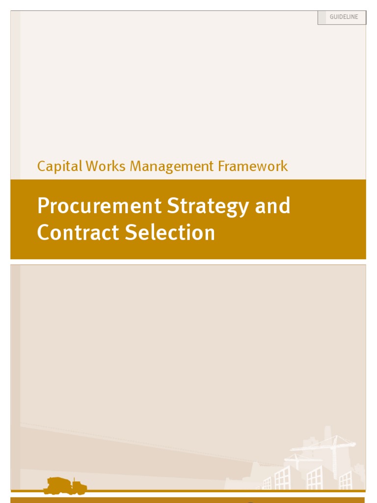 Procurement Strategy | PDF | Procurement | Strategic Management
