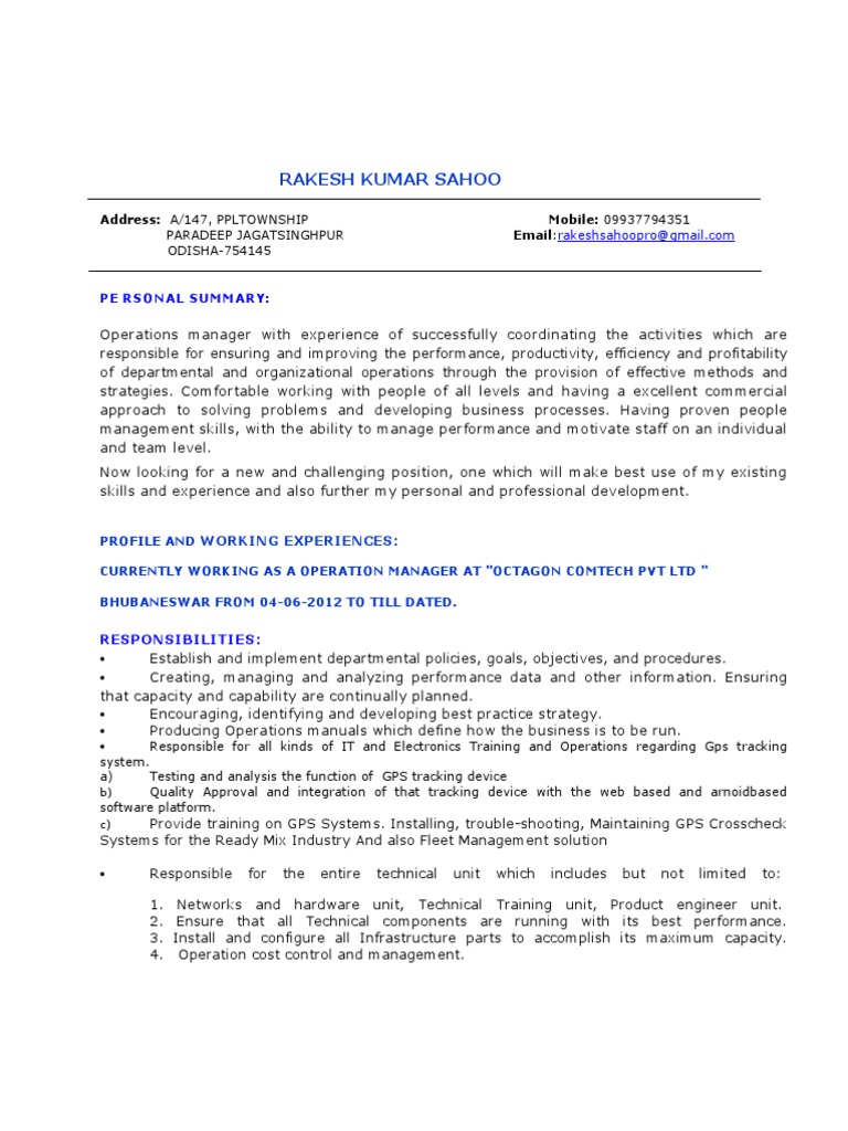 Rakesh CV | PDF | Global Positioning System | Strategic Management