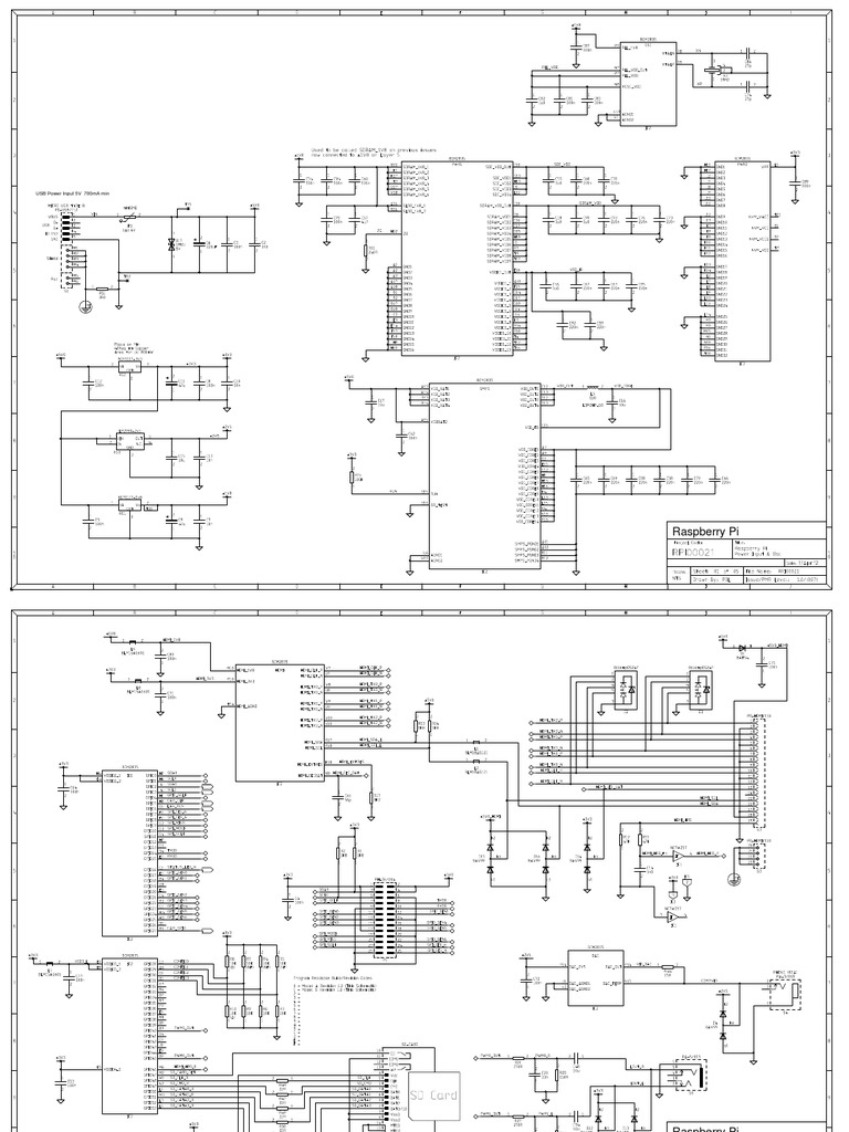 Raspberry Pi Schematics | PDF