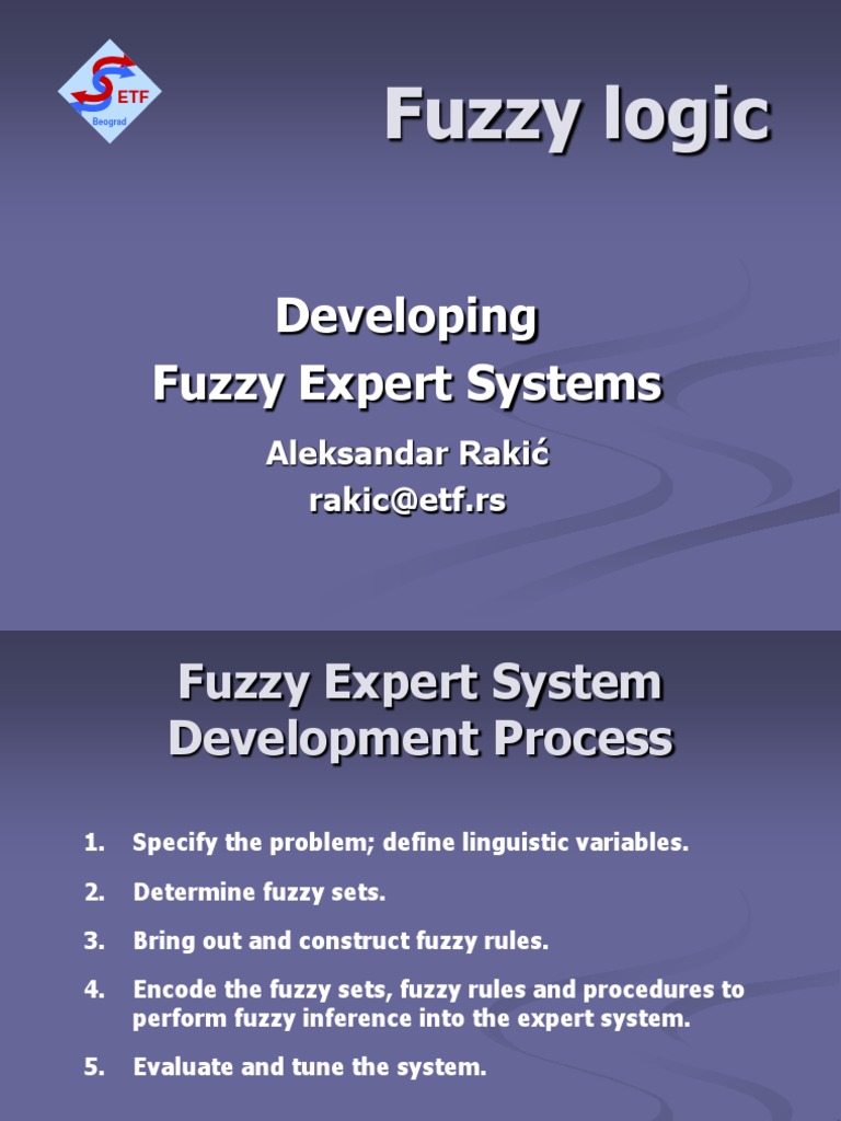 Fuzzy Logic 4 | PDF | Fuzzy Logic | Cybernetics