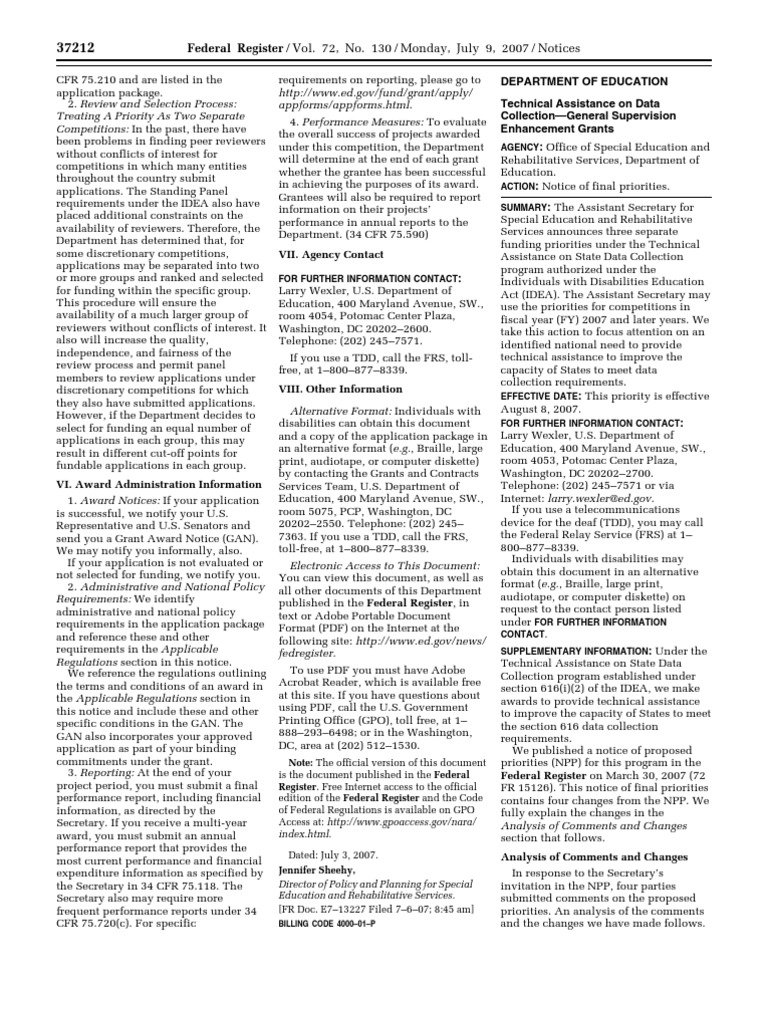 Technical Assistance for Data Collection | PDF