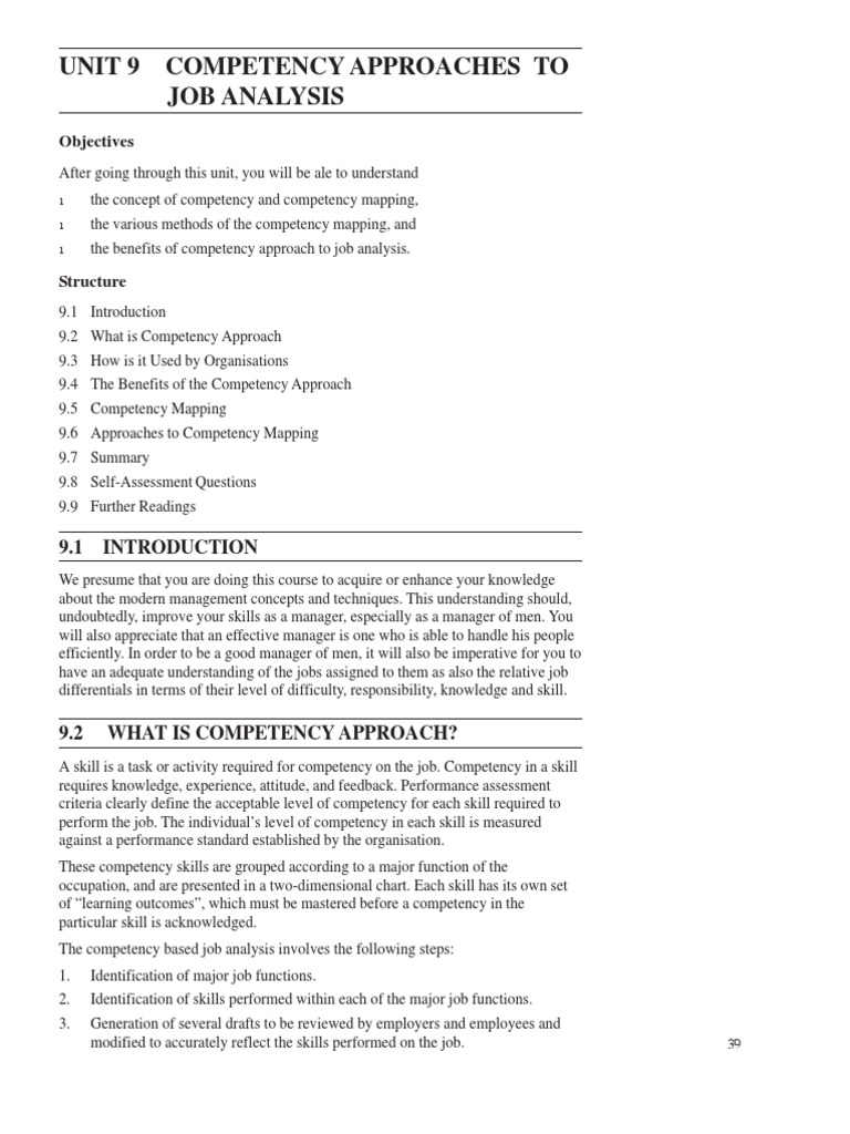 Competency Mapping | PDF | Competence (Human Resources) | Employment