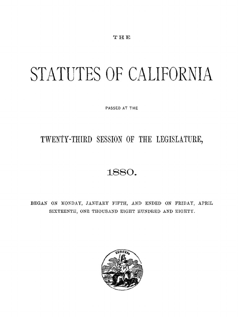 1879 California Constitution | PDF | Jury Trial | Government Information