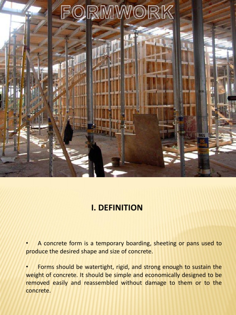 Formwork Presentation (Final) | PDF | Framing (Construction) | Plywood