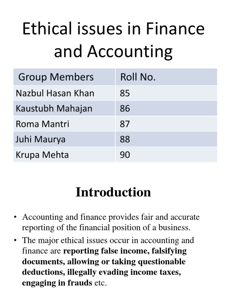 Ethical Issues in Finance | PDF | Sarbanes–Oxley Act | Economies