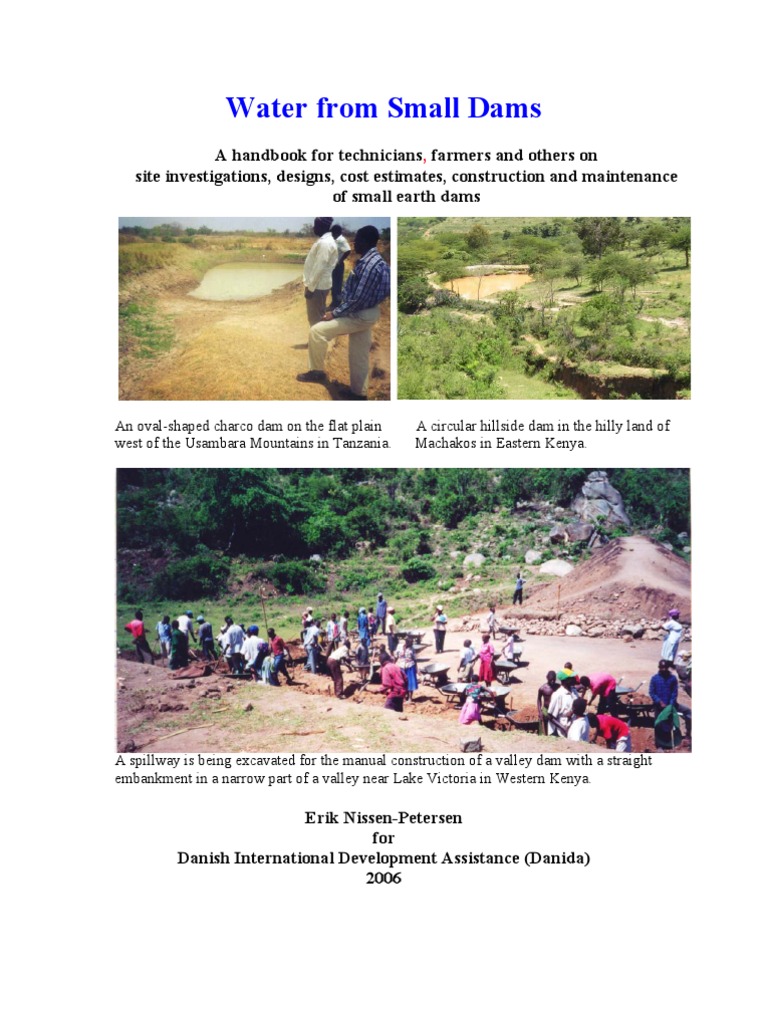 Book Water From Small Dams | PDF | Dam | Reservoir