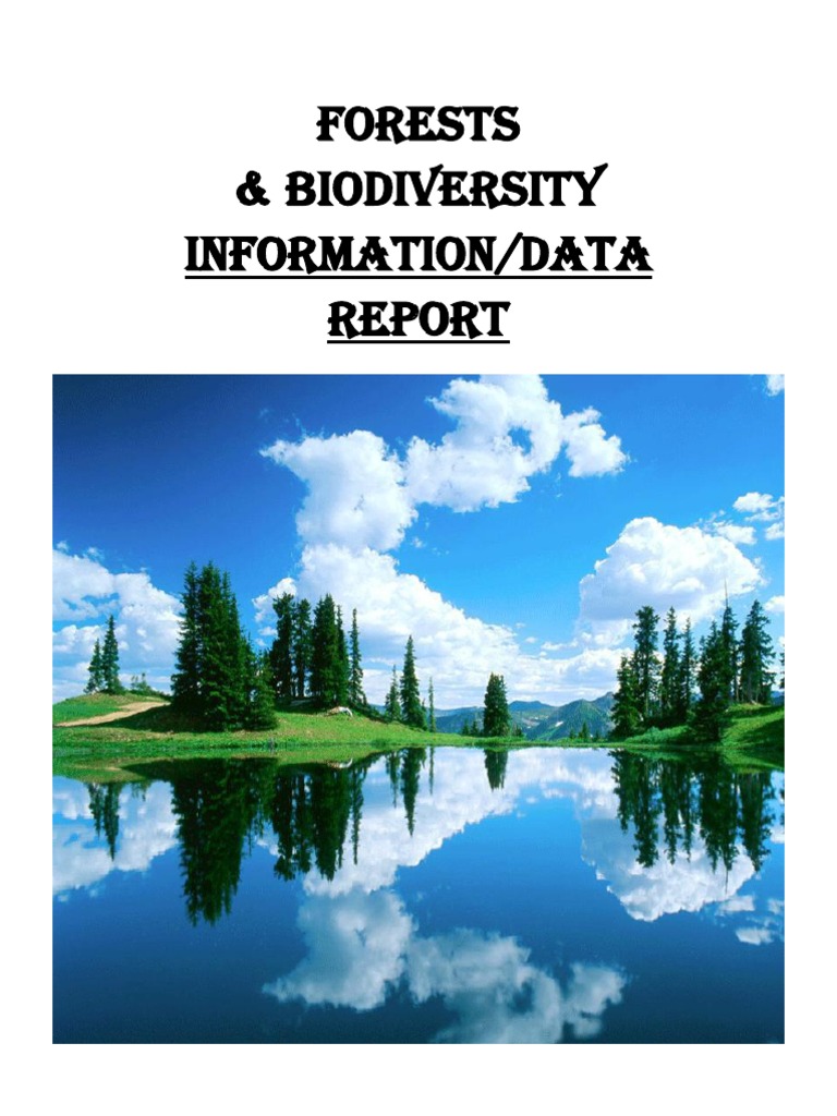 Biodiversity Report | PDF | Carbon Sink | Forests