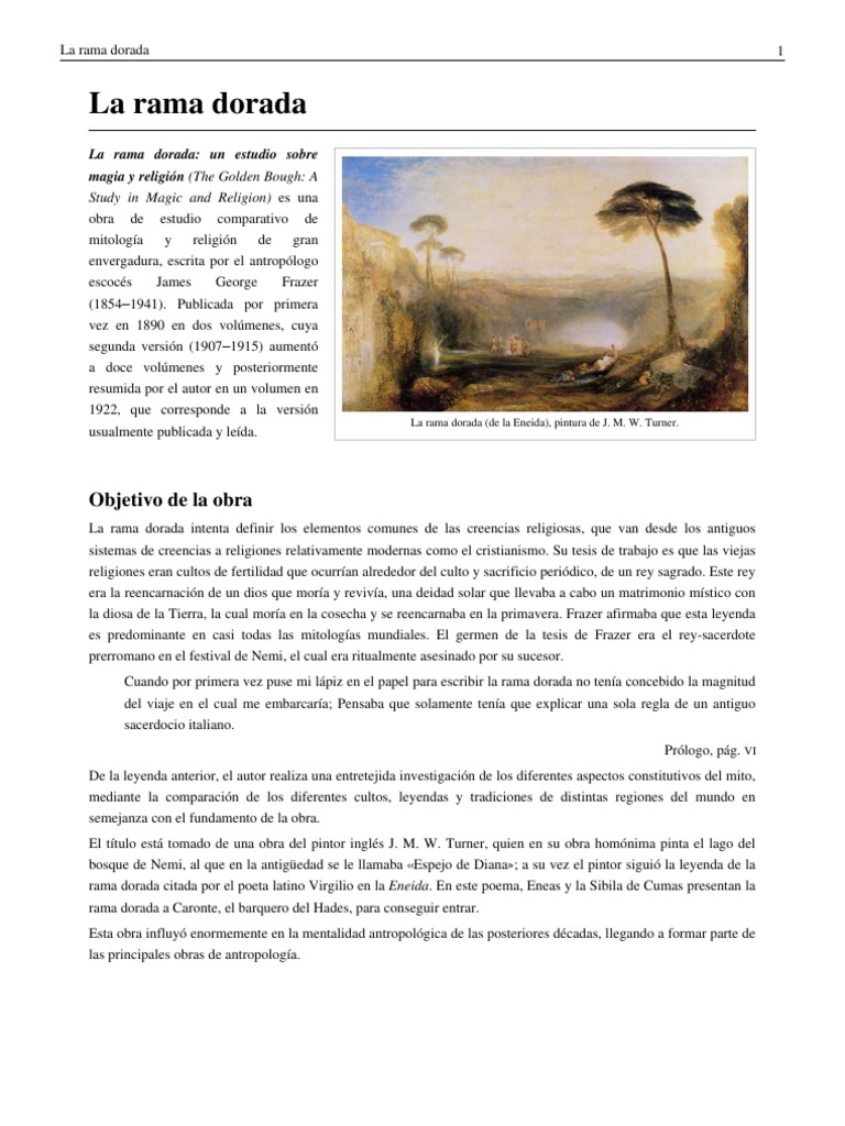 La Rama Dorada | PDF | Clásicos