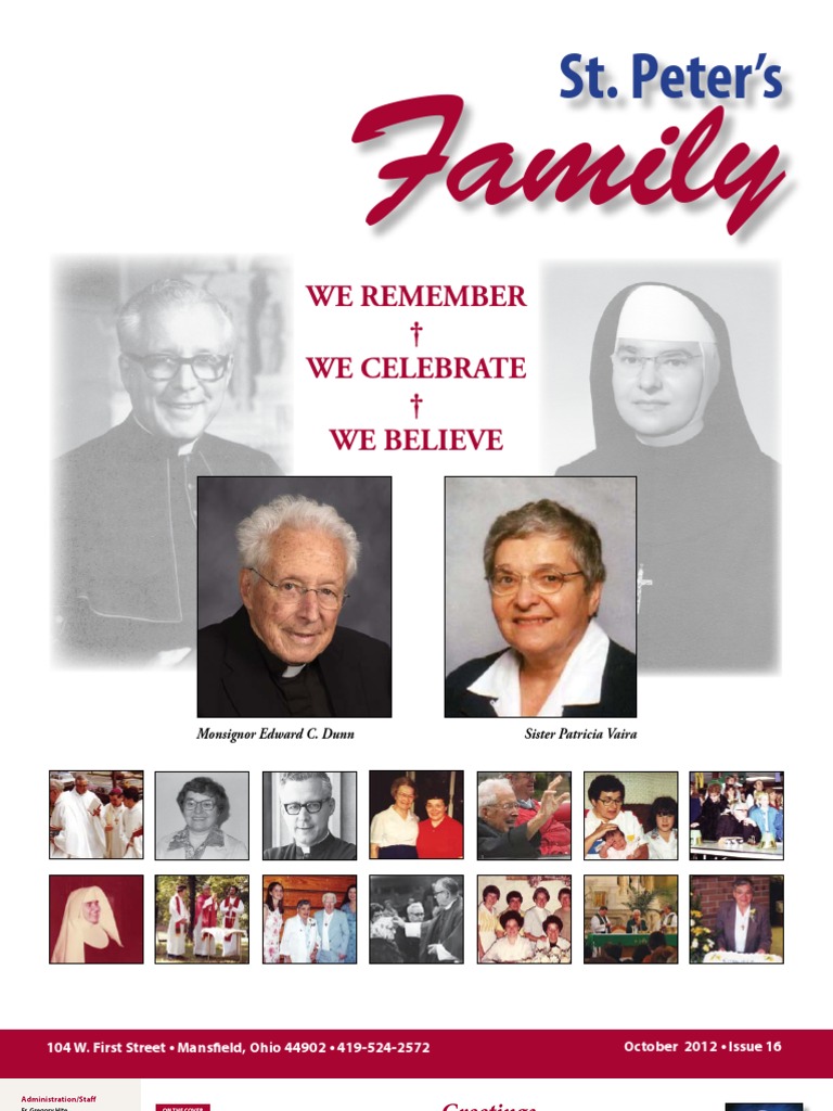St. Peter's Family Magazine - October 2012 | PDF | Religion And Belief ...