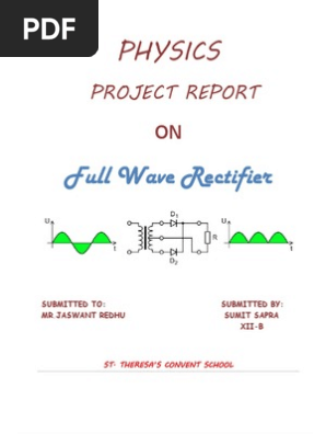 Full Wave Rectifier Project