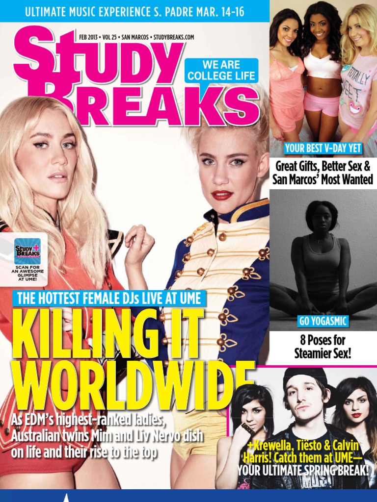 Study Breaks (San Marcos) - Feb. 2013 | PDF | Beverages | Leisure