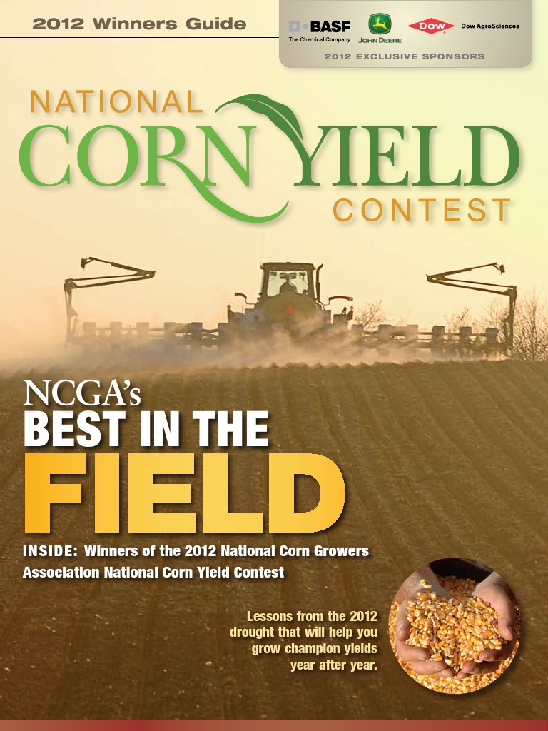 National Corn Yield Contest Guide 2012 | PDF | Maize | Dow Chemical Company